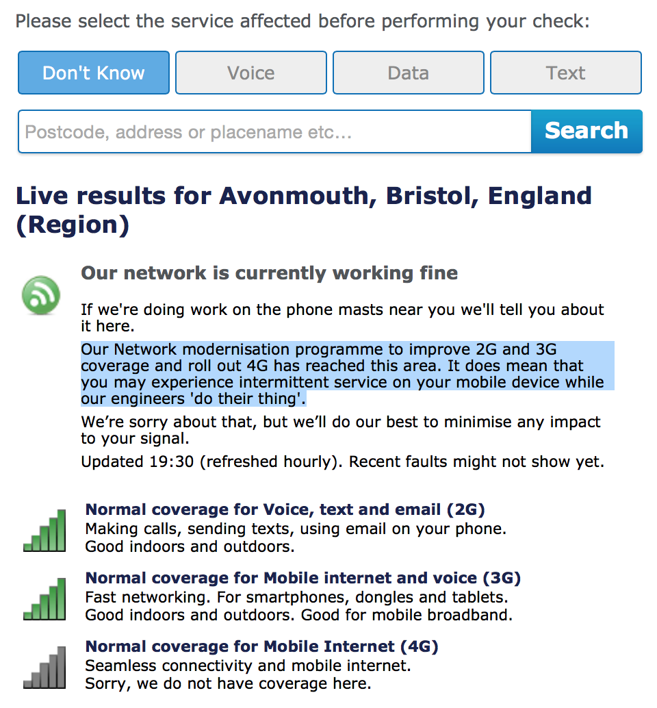 O2, where is your 4G in South West England & Wales... - Page 3 - O2 ...