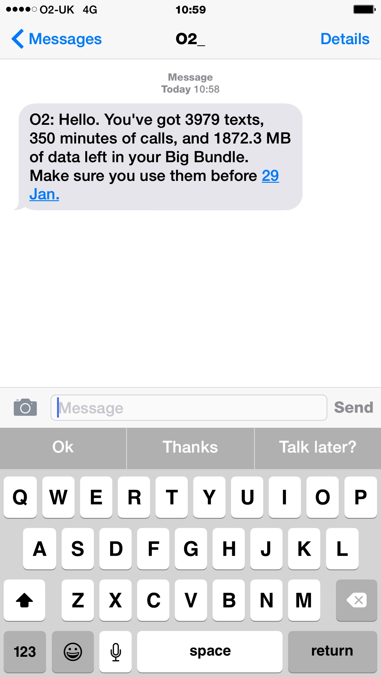 Data allowance - O2 Community