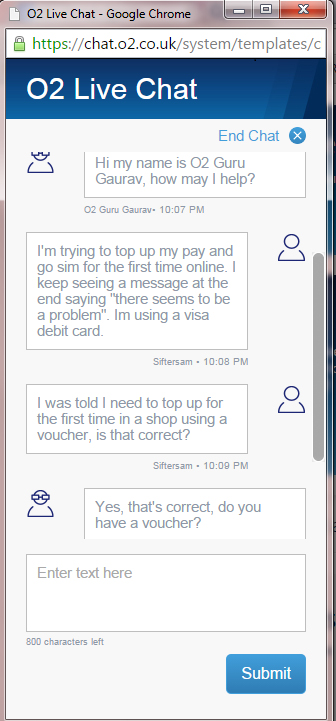 PAYG first top up - Voucher? I never knew that! - O2 Community