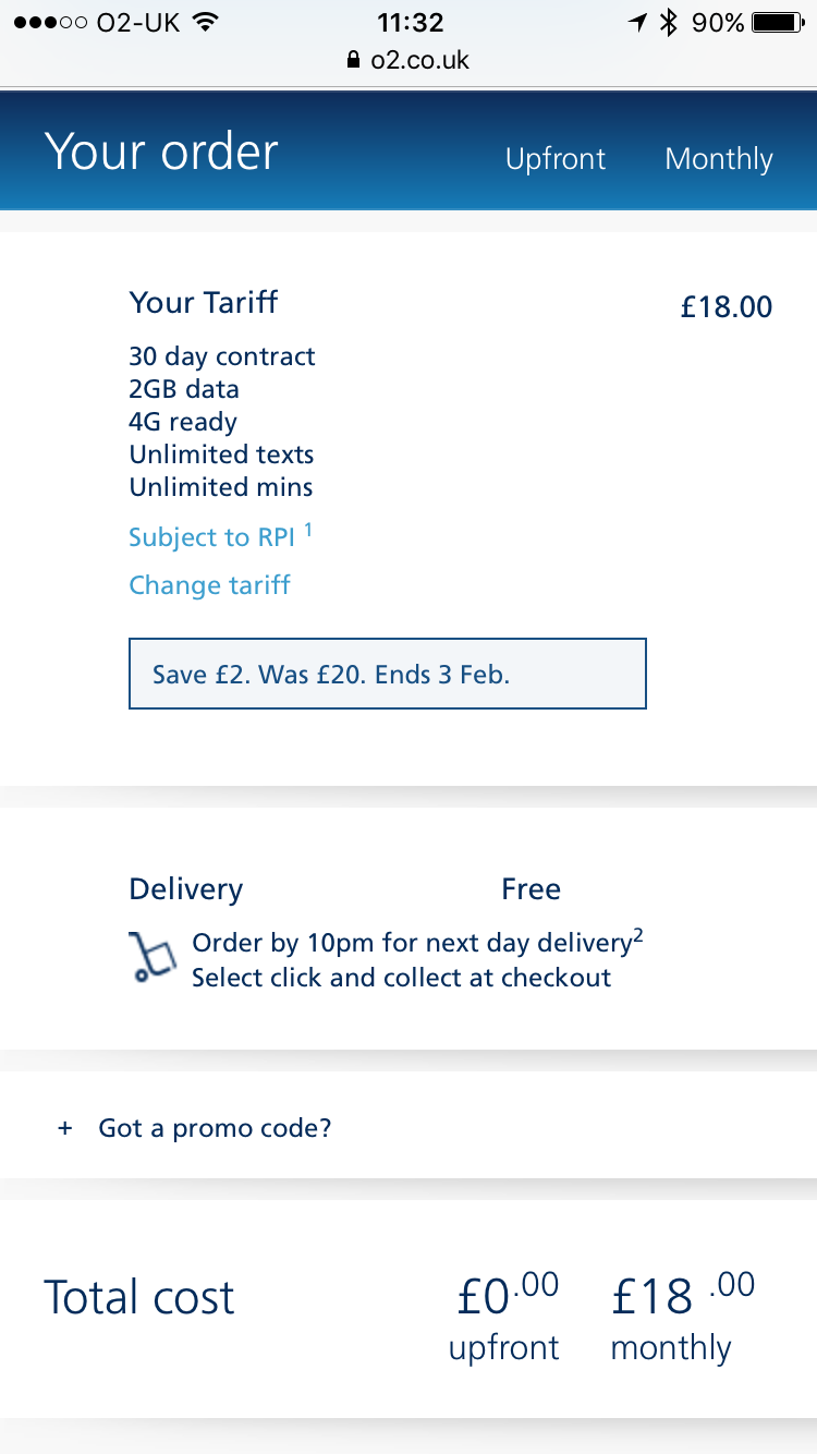 Solved: Changed to 30day contract still charged old contra... - O2 ...