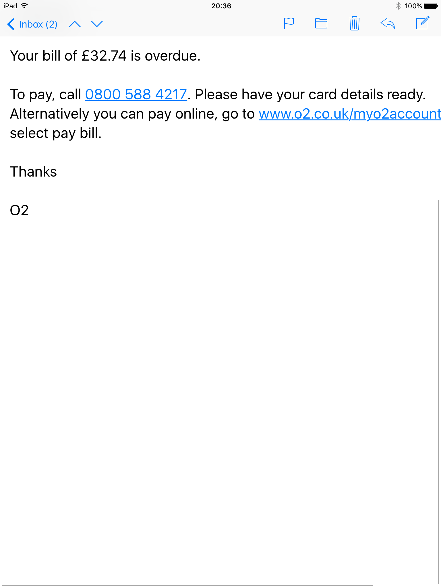 Solved: My care - O2 Community