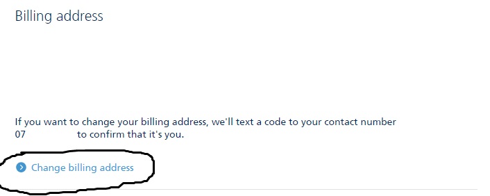 Manage my details - cannot change address - O2 Community