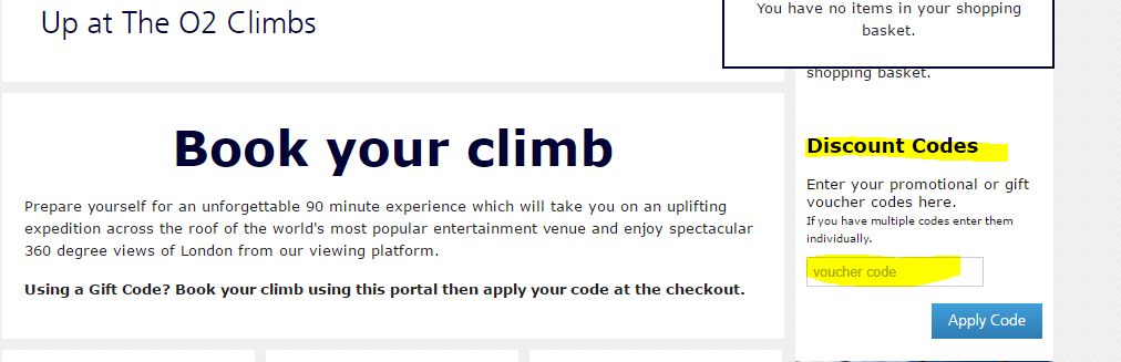 Up at the o2 - O2 Community