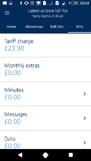 My O2 - Bills section - Mini Guide - O2 Community