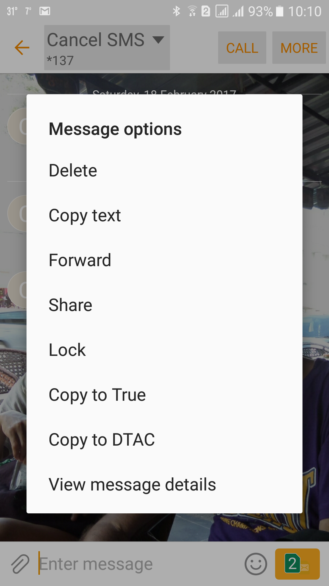Galaxy A3 - how do I forward a text message? - O2 Community