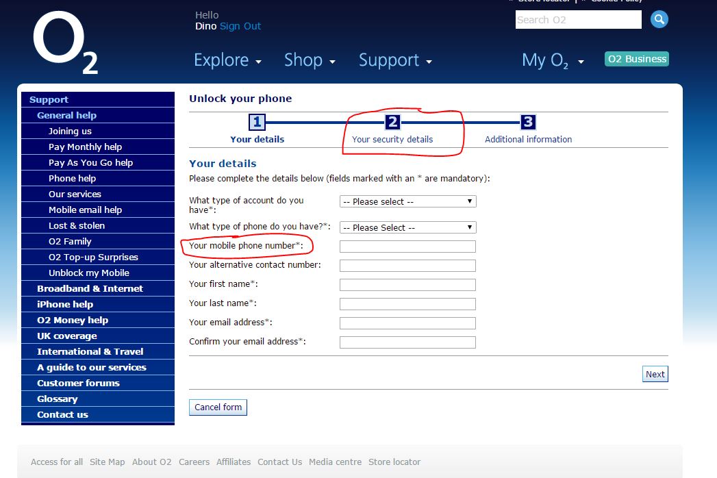 Solved: unlocking of an iphone5s - O2 Community