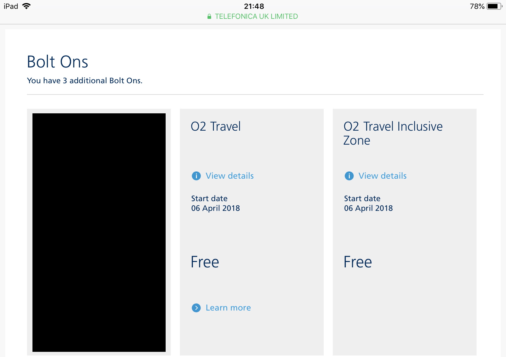 O2 Contract with O2 Travel Inclusive (75 Free Coun... - O2 Community