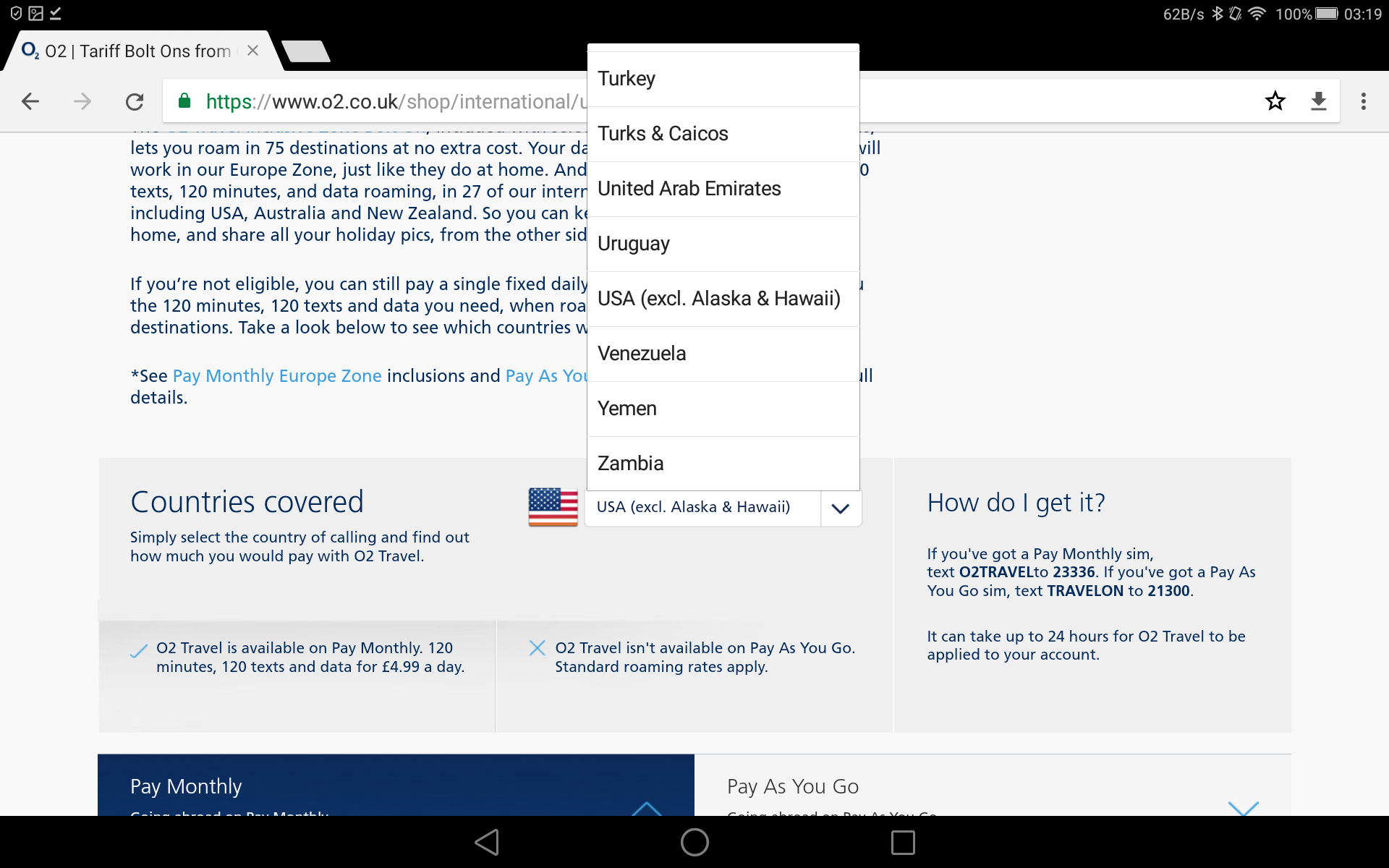 The clear blue waters of 02 international roaming... - O2 Community