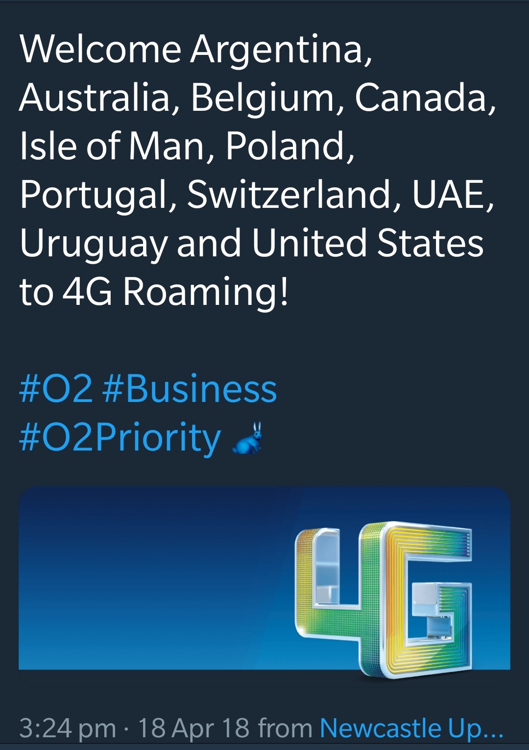 4G Roaming Spain - O2 Community