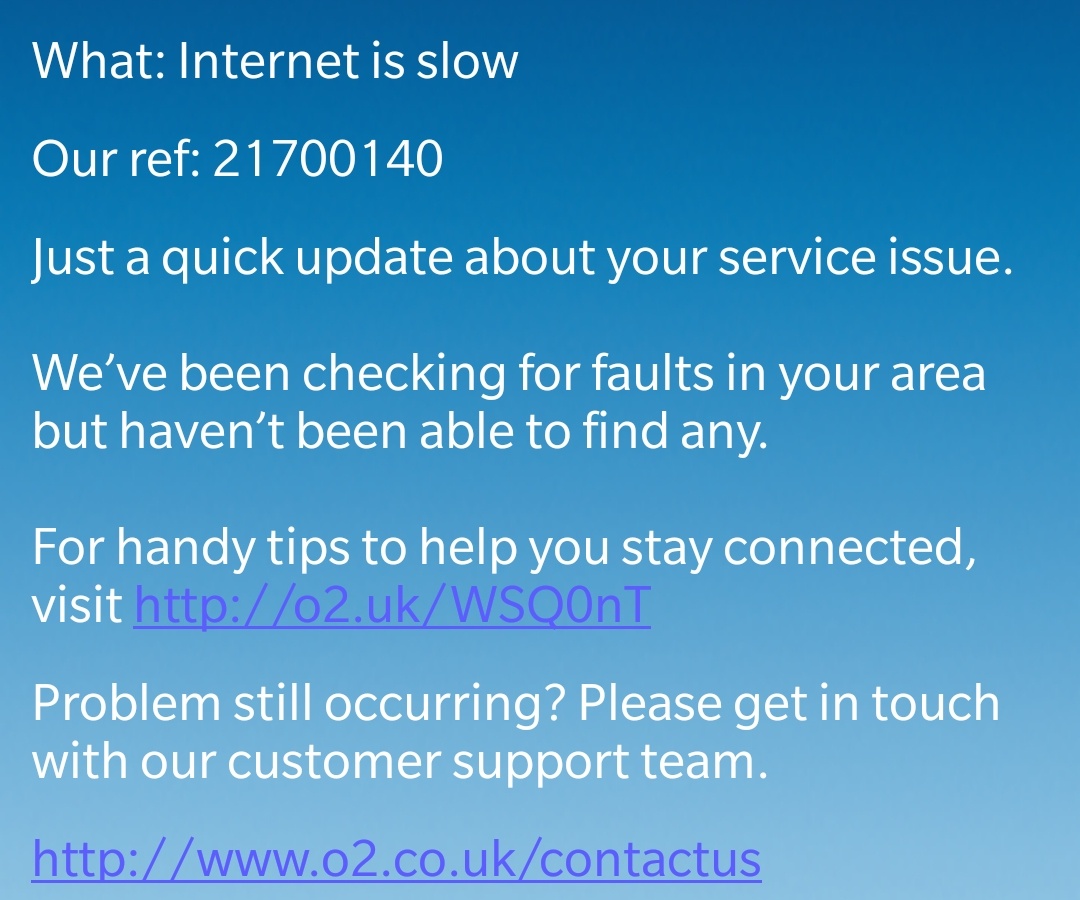 Solved: 4G Coverage becoming real slow - O2 Community