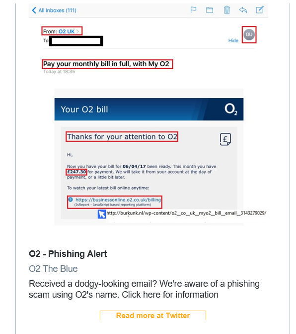 Solved: Billing scam - O2 Community
