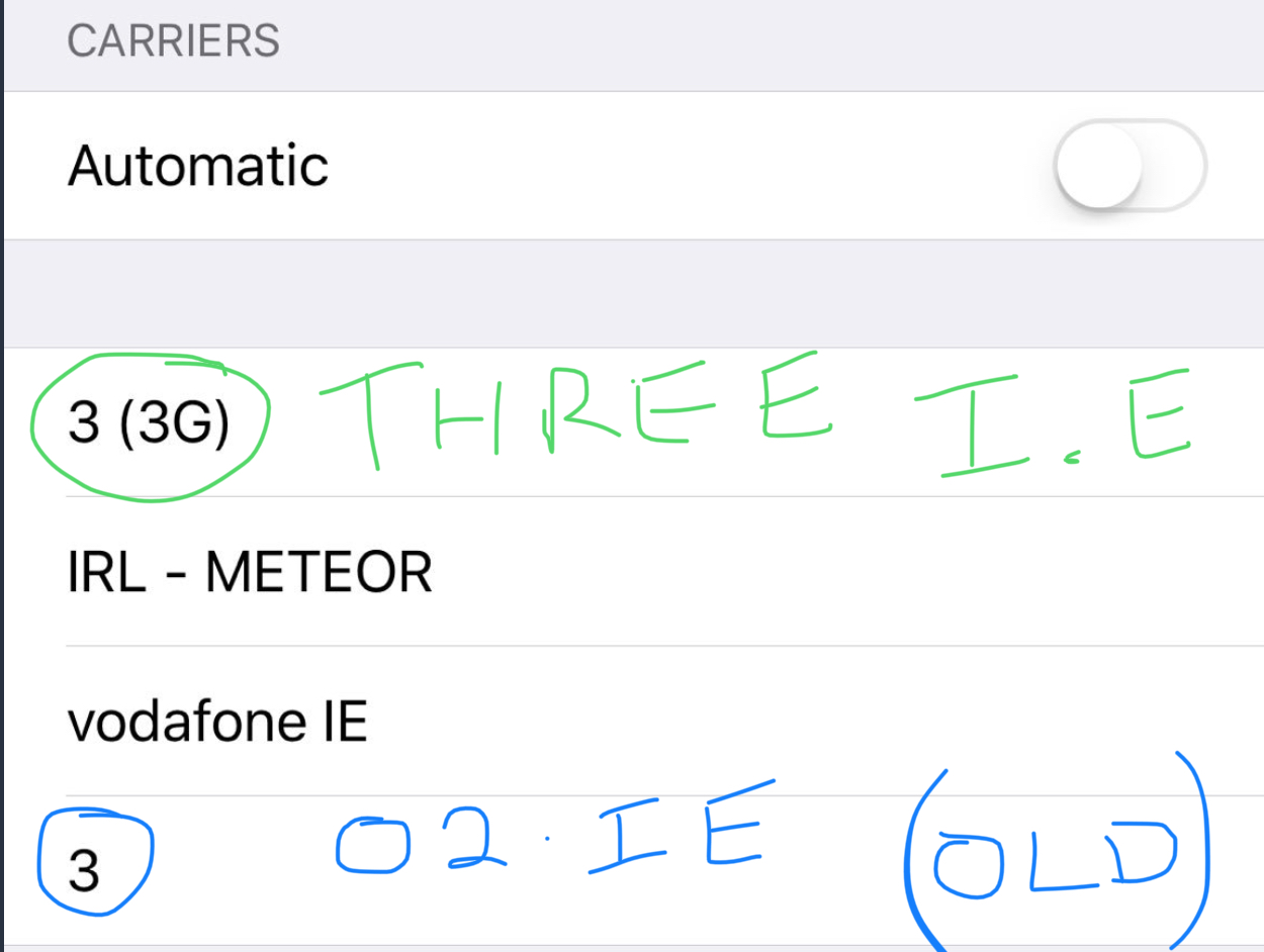 4G roaming in Southern Ireland. But there is a But... - O2 Community