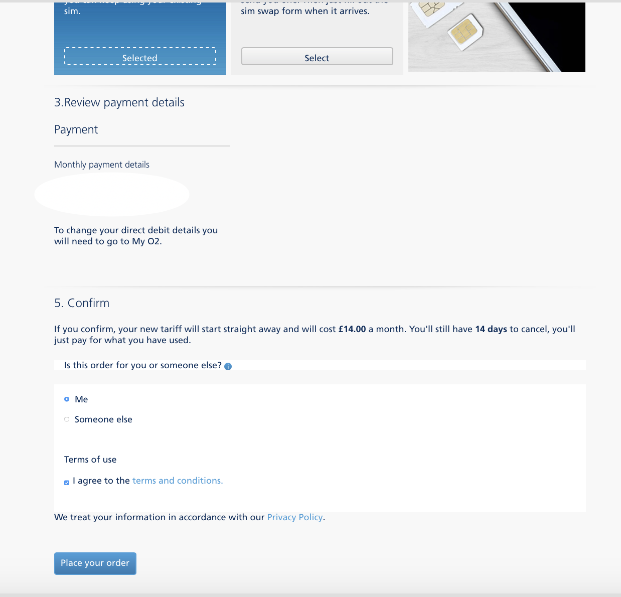 Leaving o2 - upgrade to 30 day sim to leave early? - O2 Community