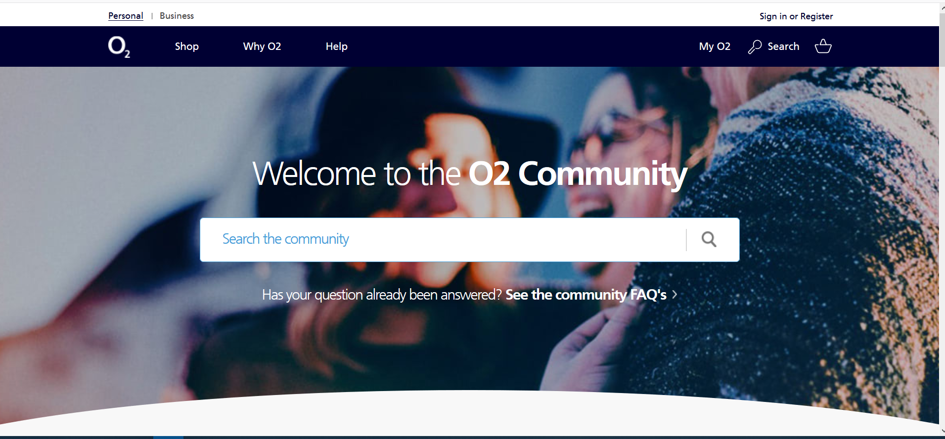 New Community homepage is live! :) - O2 Community