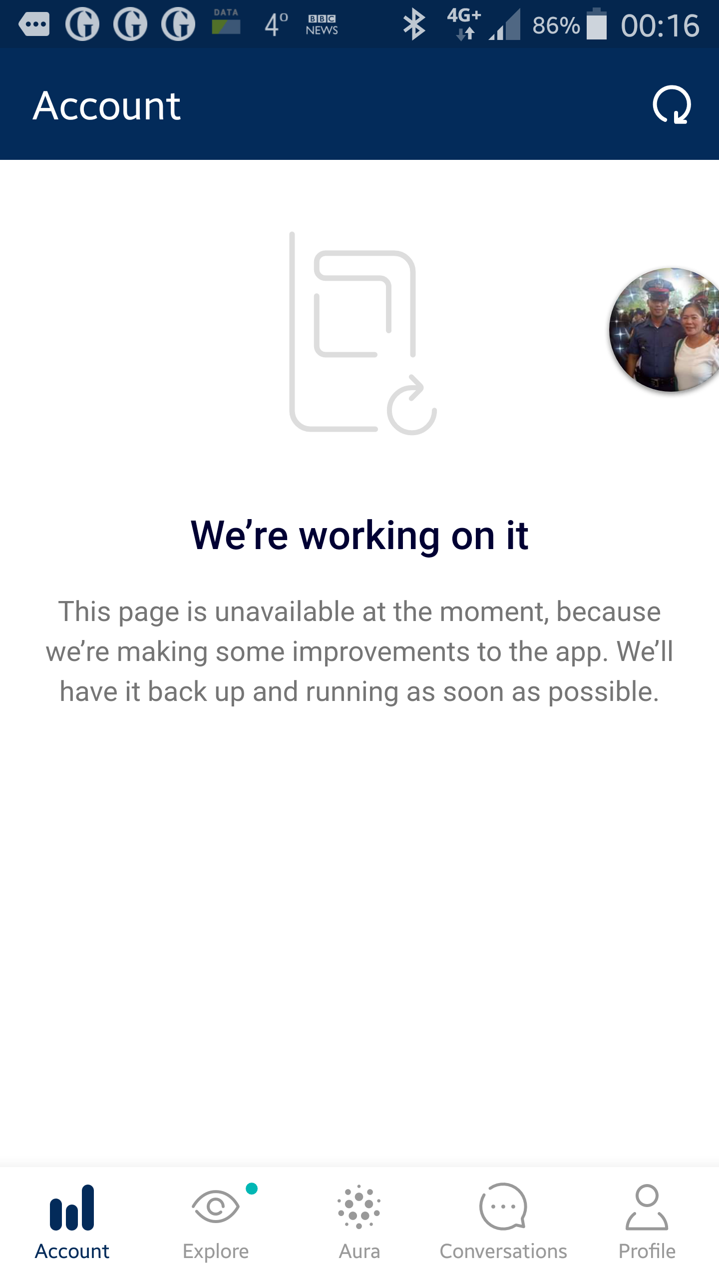 My o2 app not working - O2 Community