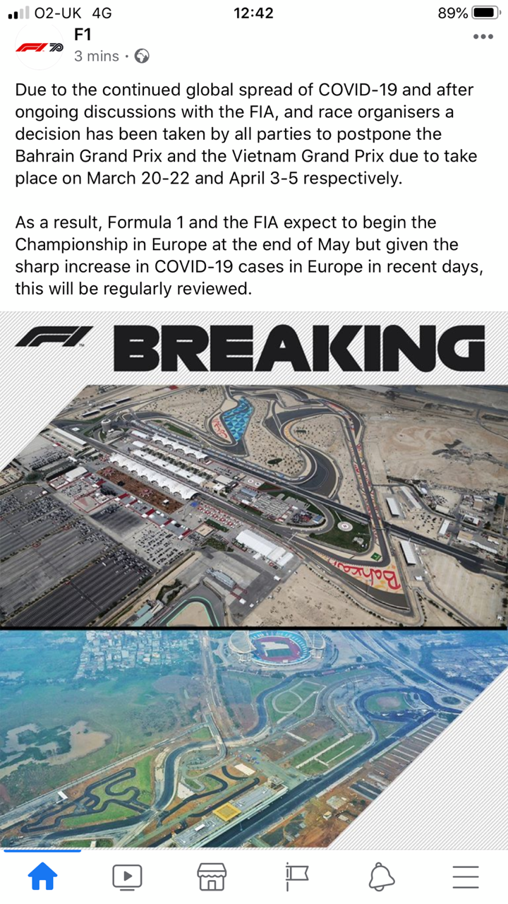 Formula One 2020 - Page 45 - O2 Community