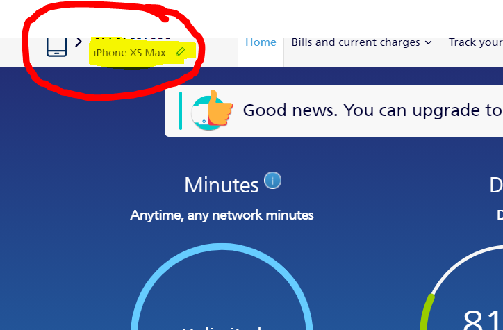 Solved: Renaming numbers on my account - O2 Community