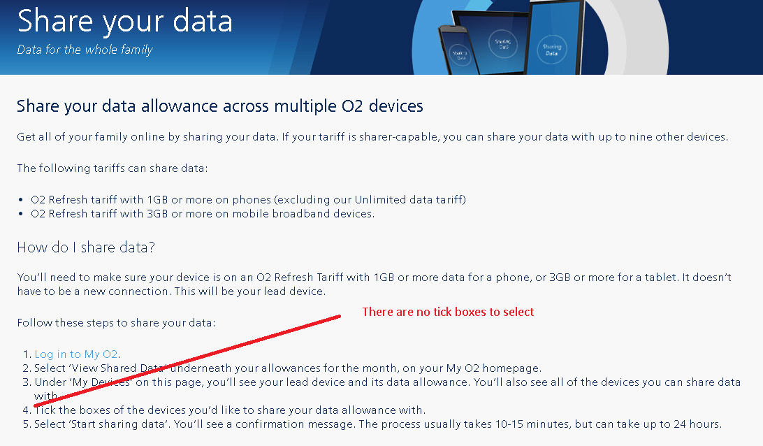 Sharing a Devices Data within the family - O2 Community