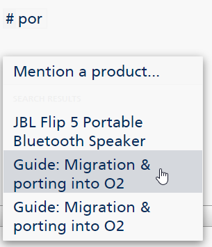 Migration & porting into O2 - O2 Community