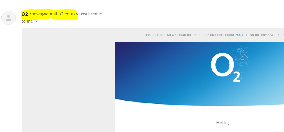 Solved: legit email? - O2 Community
