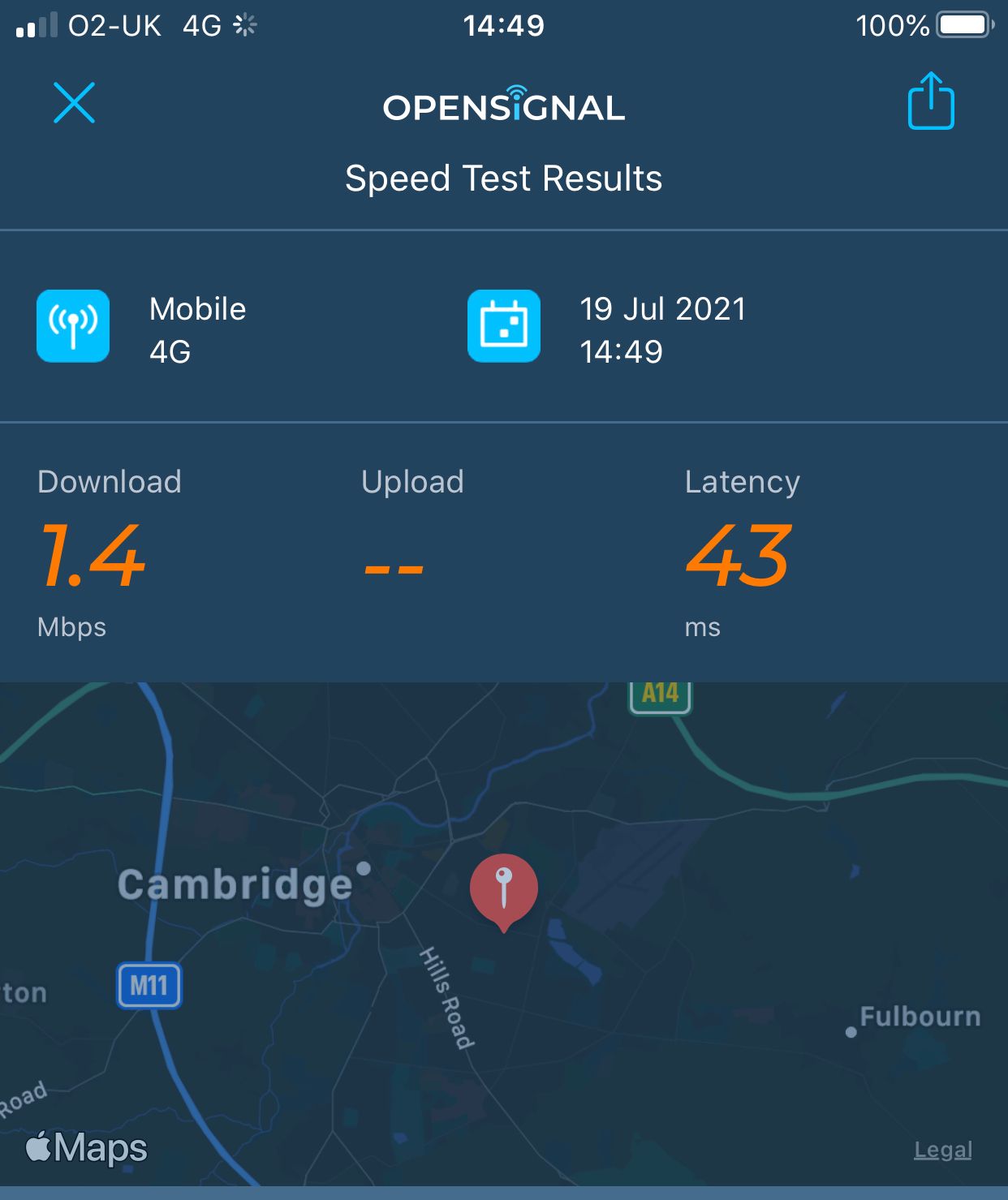 O2 4G speed - O2 Community