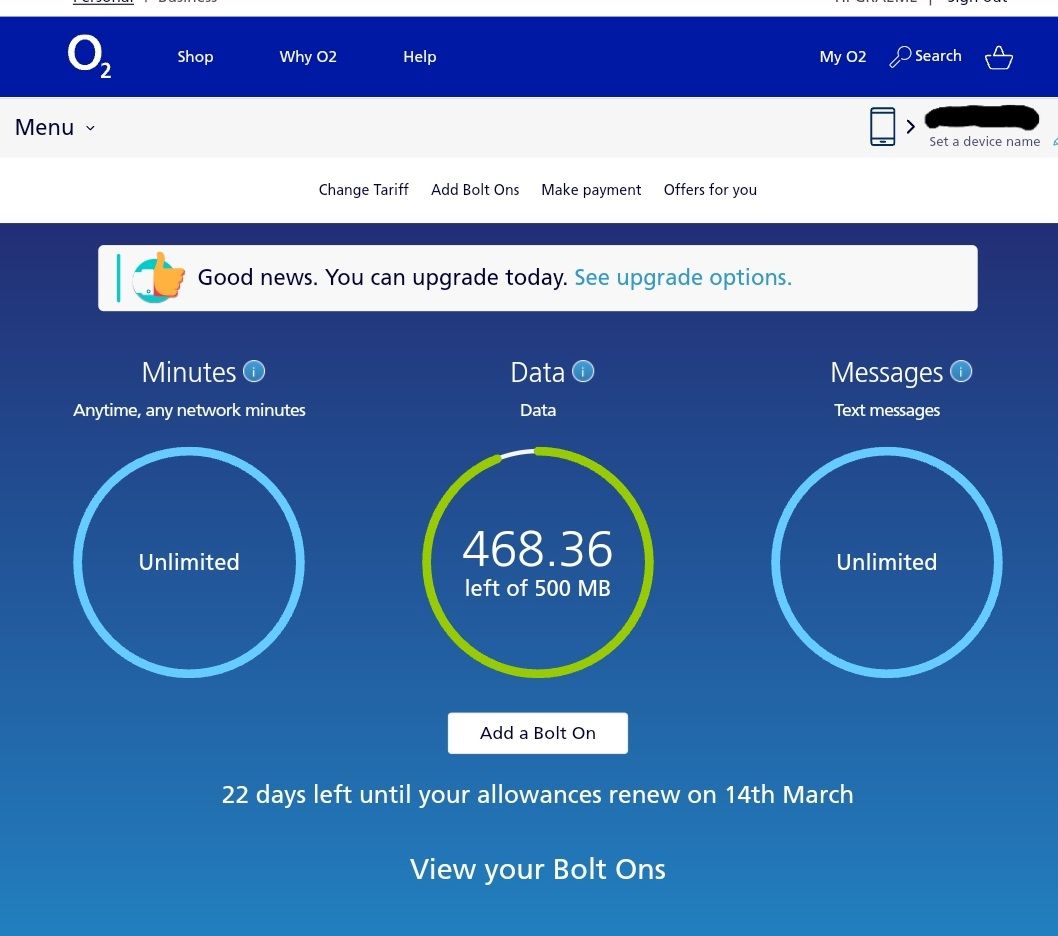 pay up front for life cancelled by o2!! - Page 5 - O2 Community