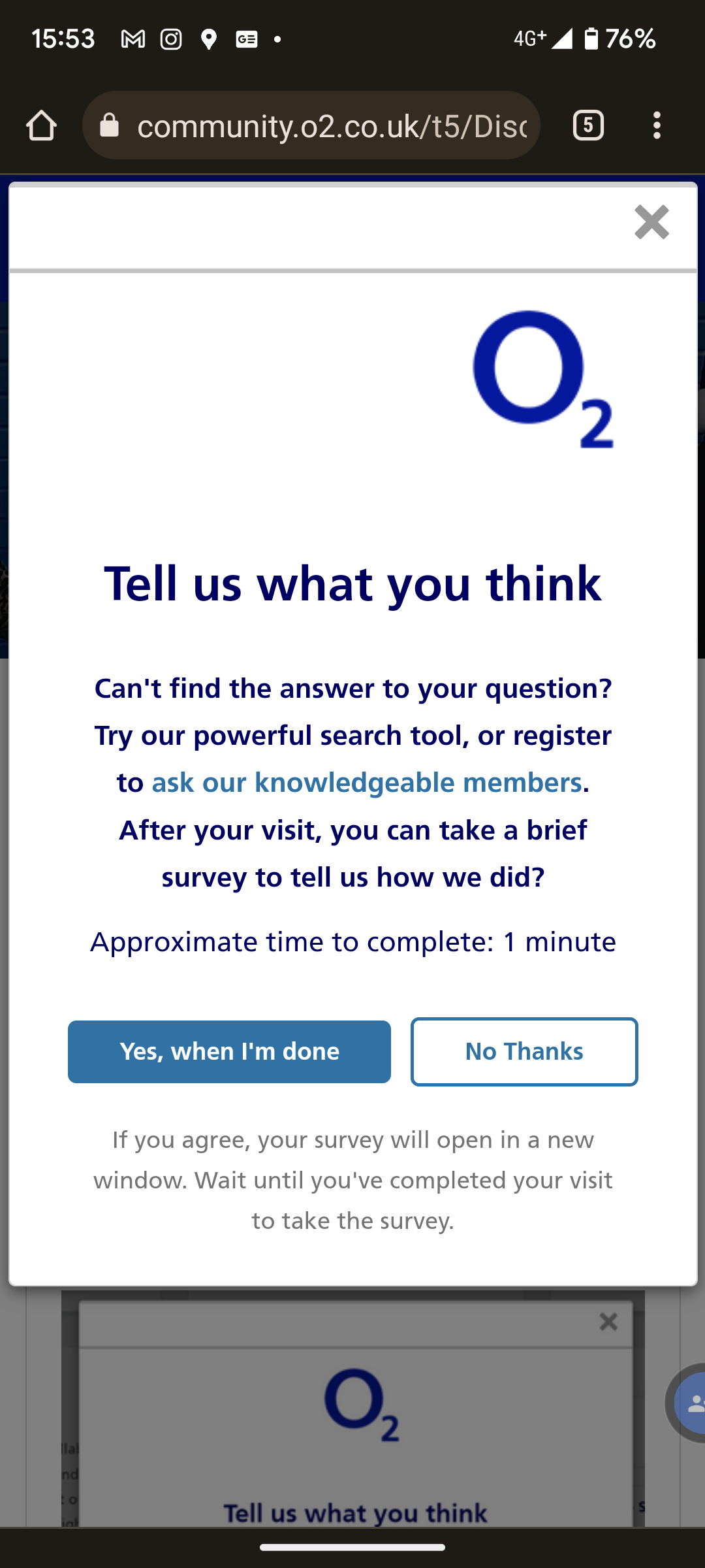 Constant Pop Up on Forum - Page 8 - O2 Community