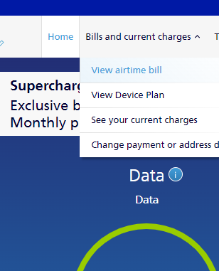 Old phone bill - O2 Community