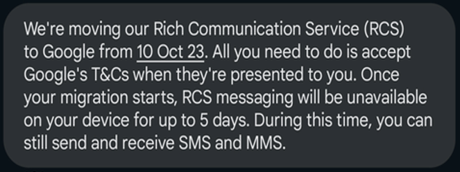 RCS – An Update from O2 - Page 3 - O2 Community