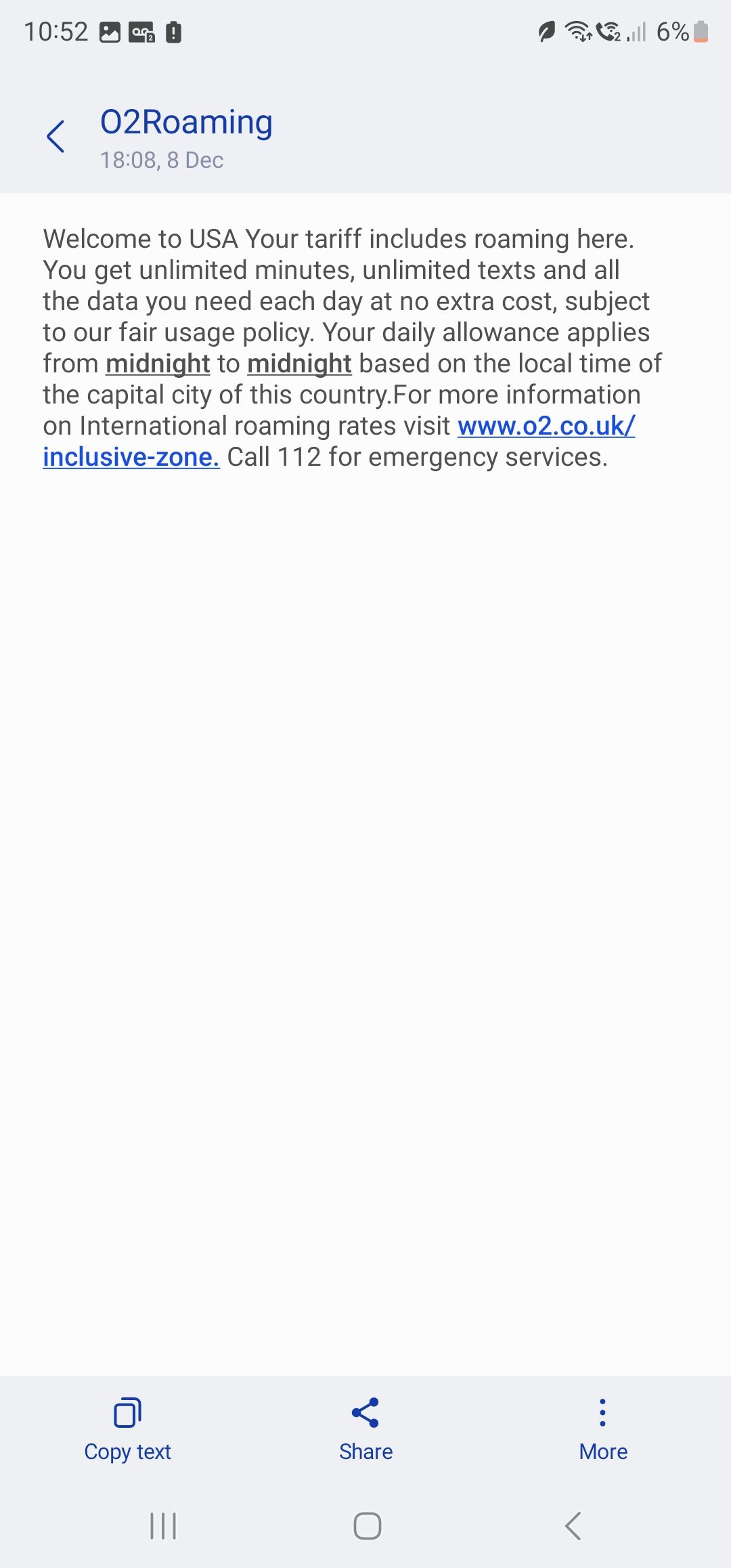 Volt/free roaming in USA - O2 Community