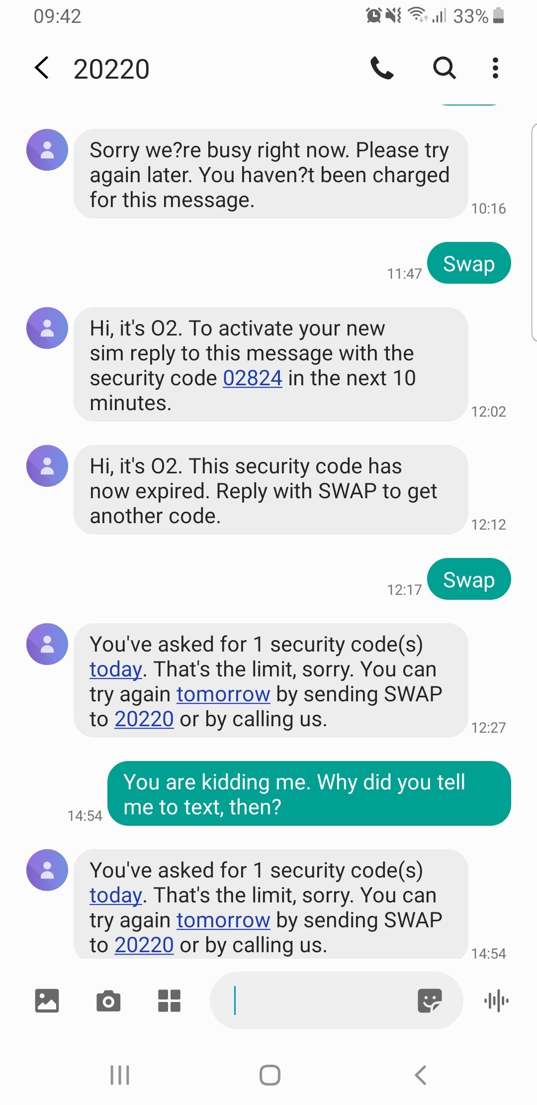 SIM Swap - O2 Community