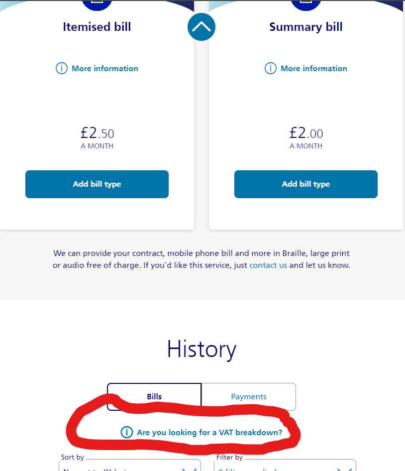 Solved: VAT Invoice - O2 Community