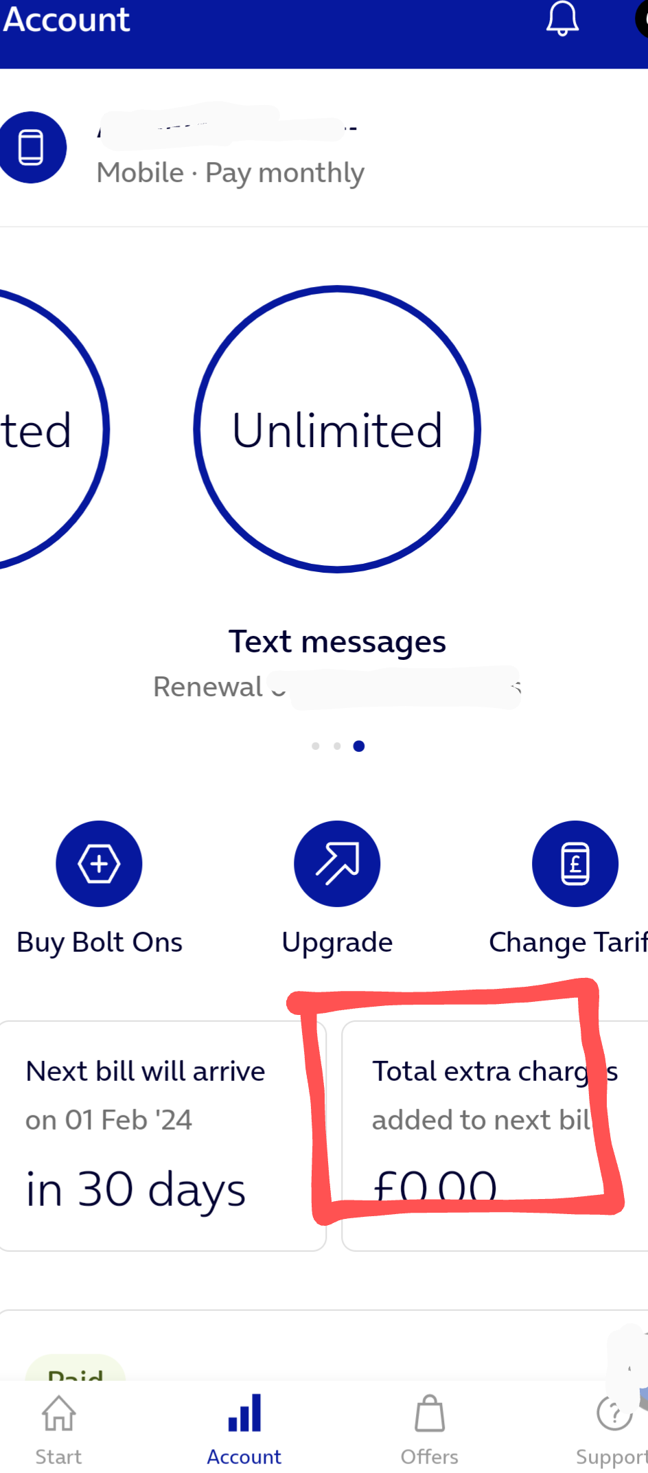 Re: Recent Charges/Usage no longer an option since... - O2 Community