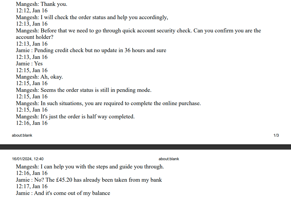 Credit check?? - O2 Community