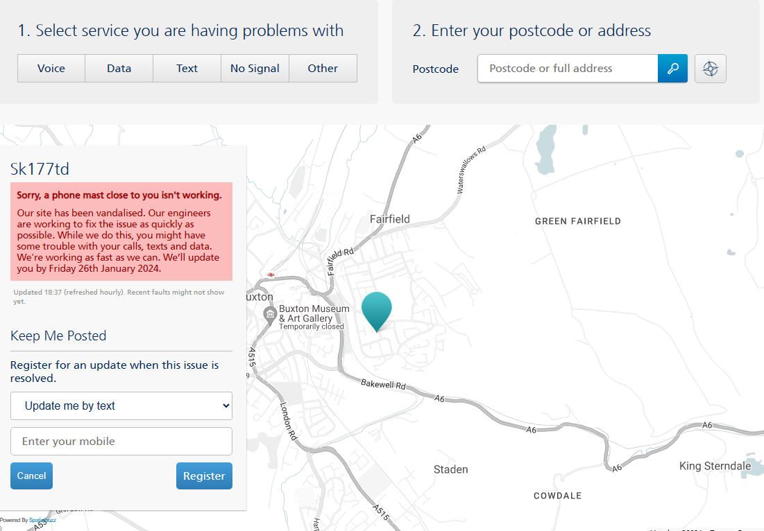Poor reception - O2 Community