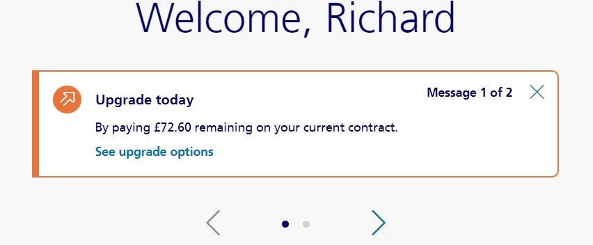 USwitch Upgrade. - O2 Community