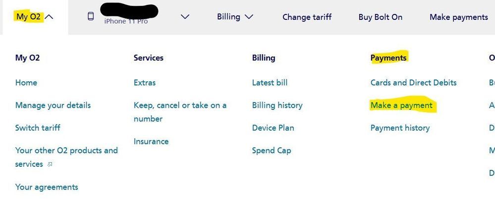 My bill - O2 Community