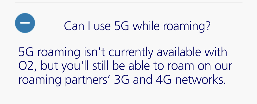 5g roaming?? - Page 2 - O2 Community