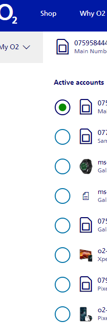 System 360 User MyO2 - "Your Bolt Ons" view differ... - O2 Community