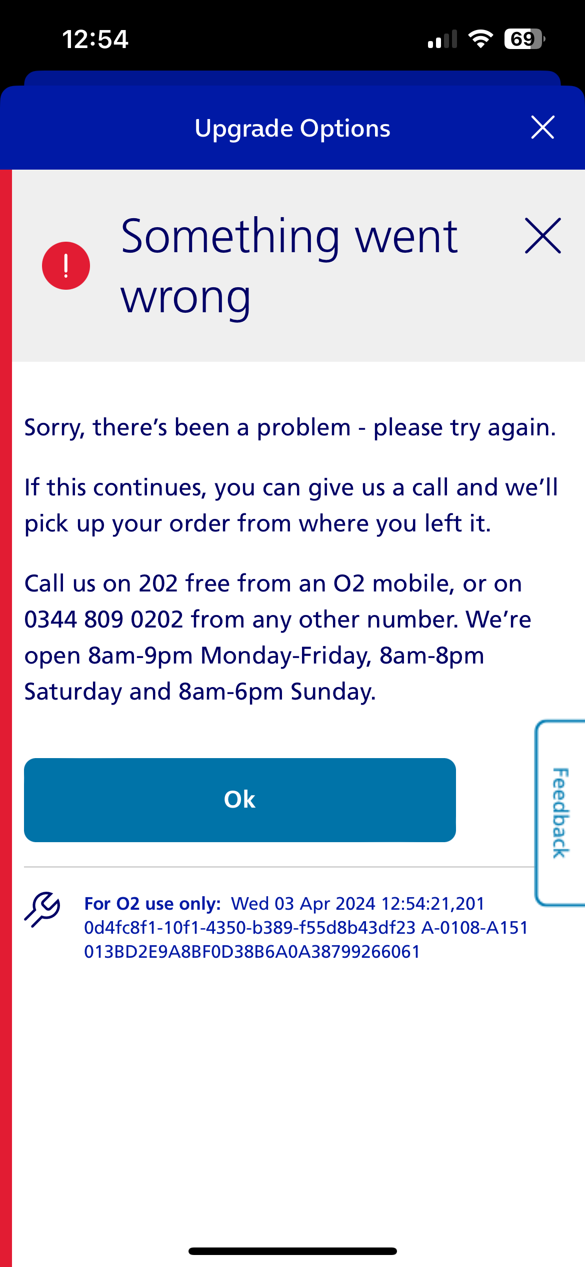 MyO2/Upgrade Help - O2 Community