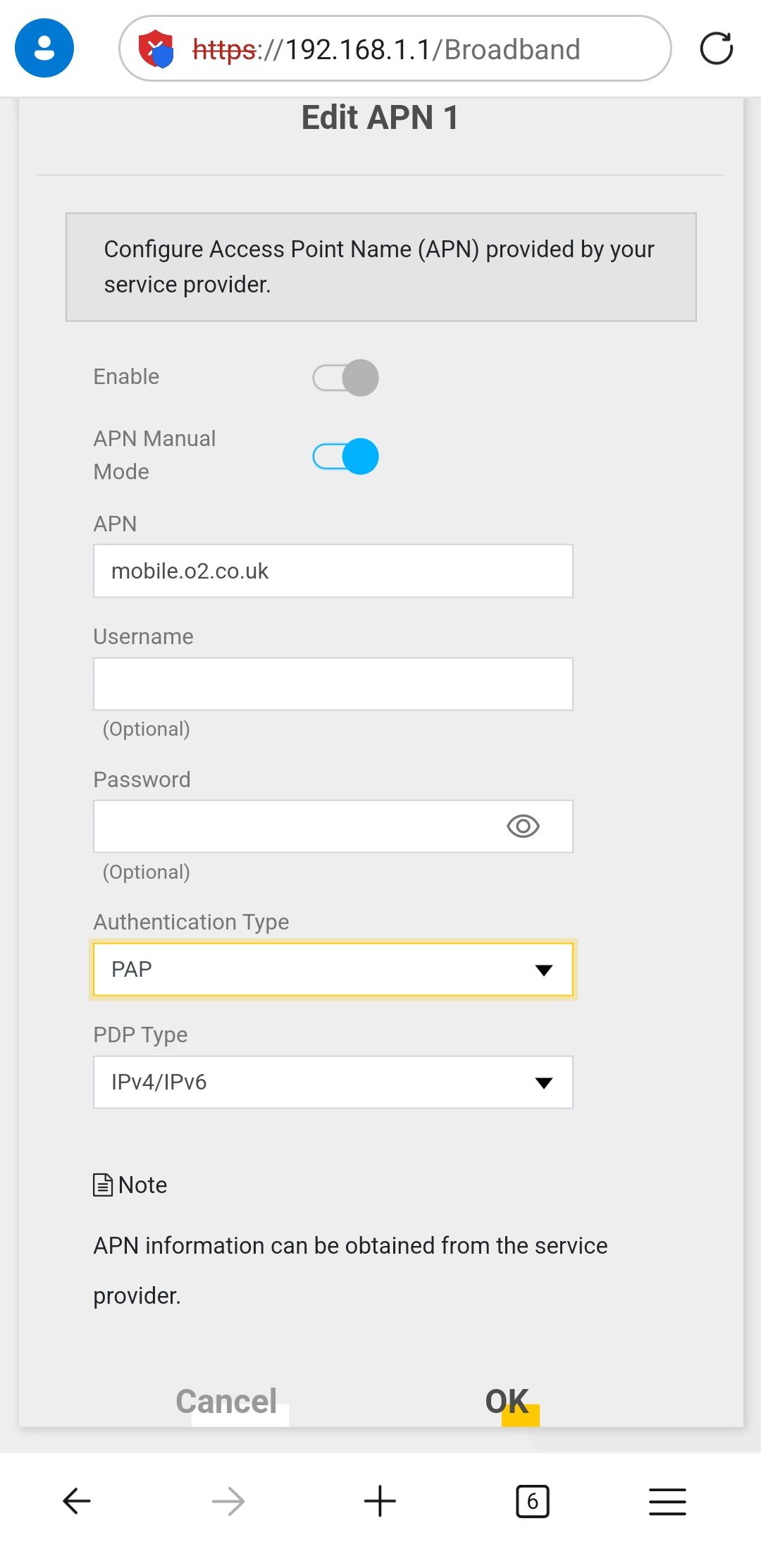 O2 data SIM on Zyxel 5103e router - O2 Community