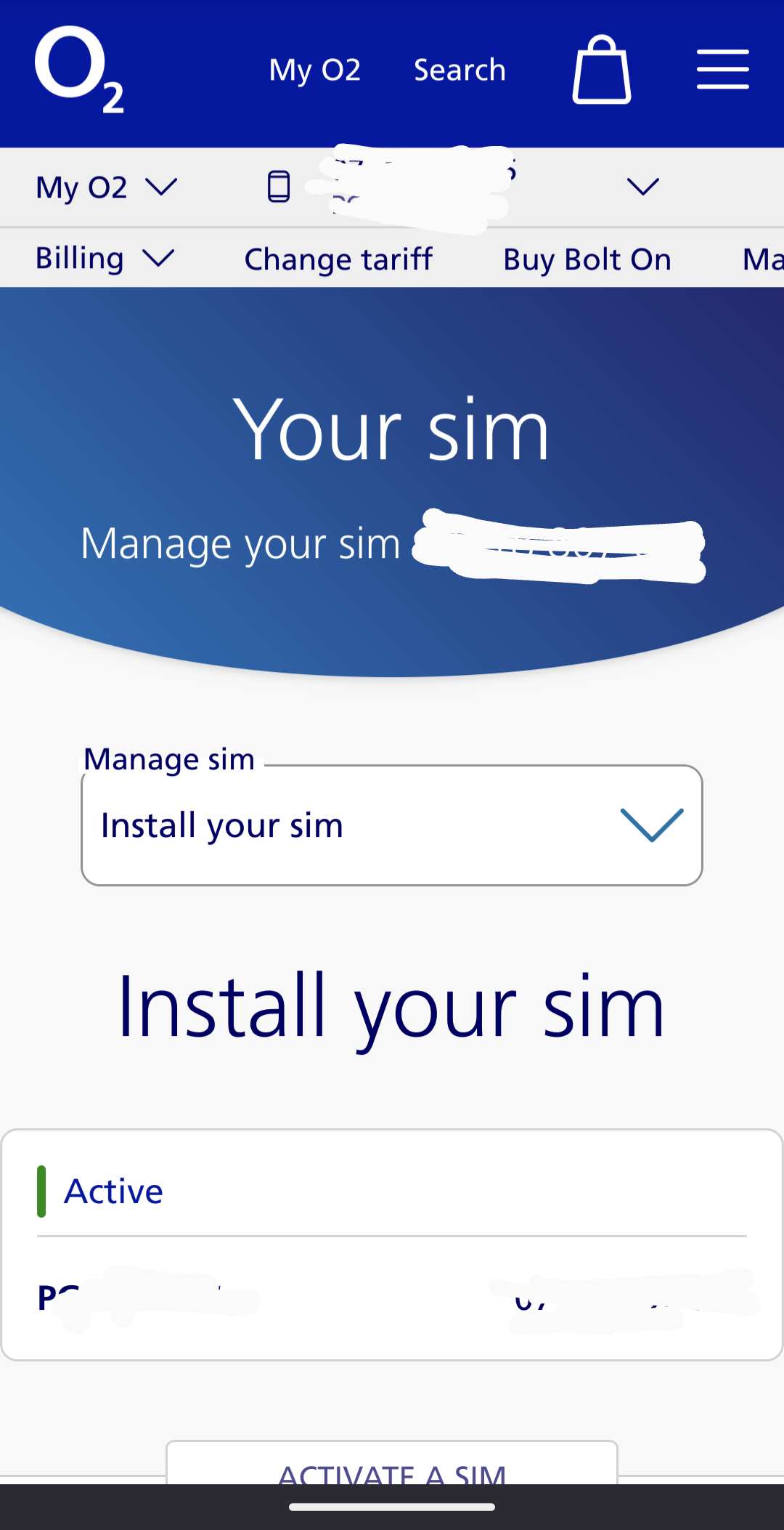 Sim free swap wrong adress - O2 Community