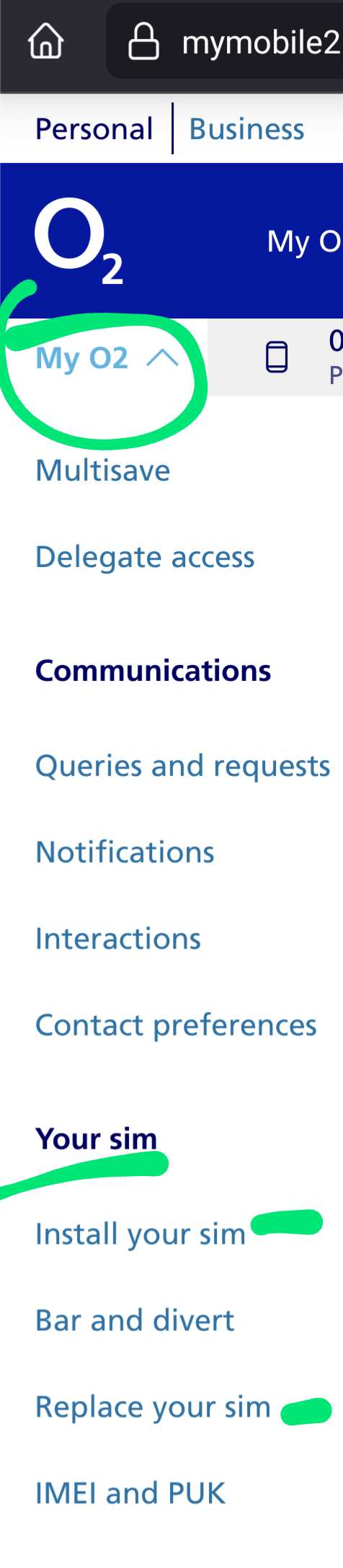 Esim problem with upgrade - O2 Community