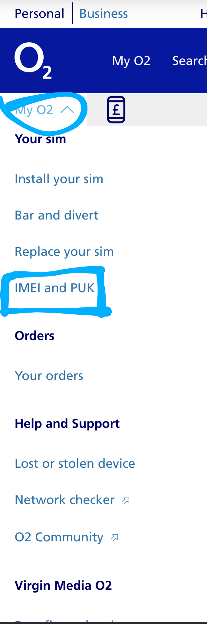 Solved: PUK code - O2 Community