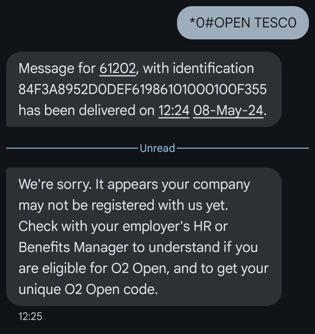 Solved: O2 Open 61202 not working - O2 Community