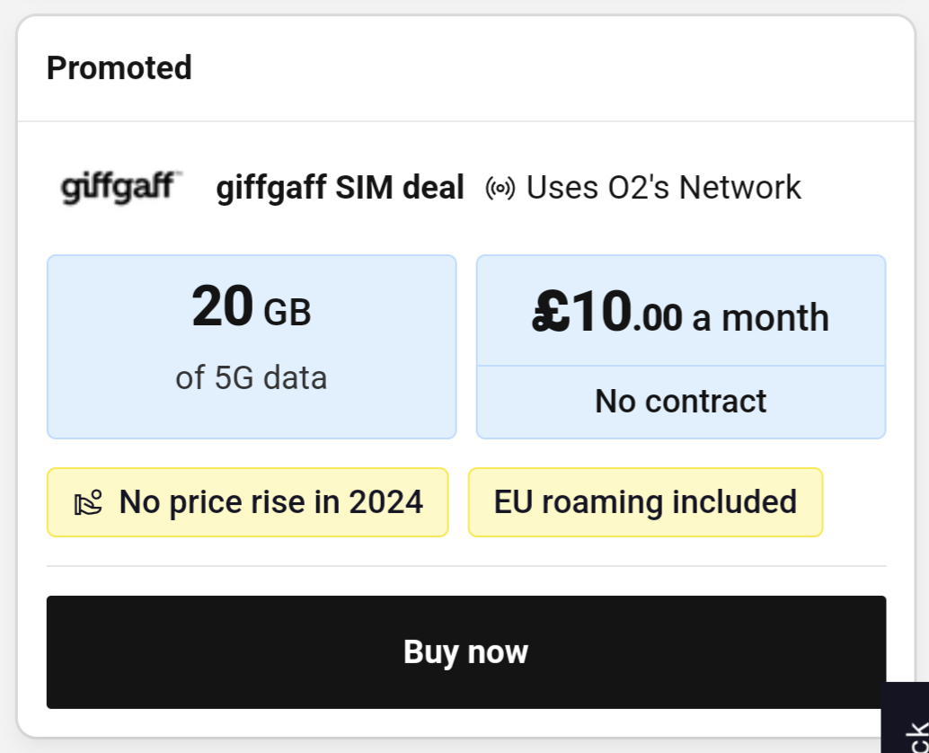 Sim Card Price Increase - O2 Community