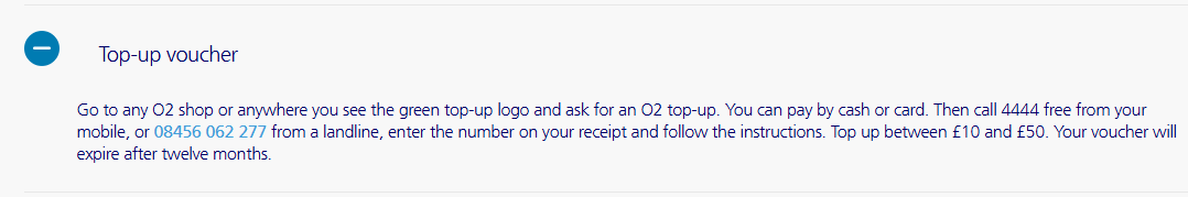 Top up voucher not working - O2 Community