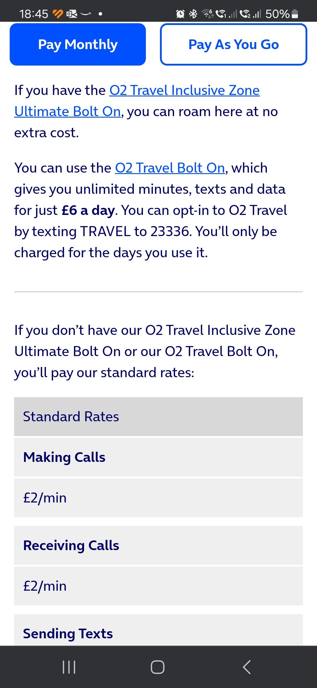 Solved: Montenegro calls - O2 Community