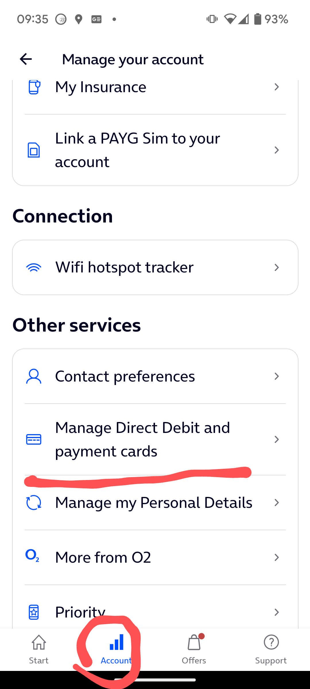 Solved: Update credit card details - O2 Community