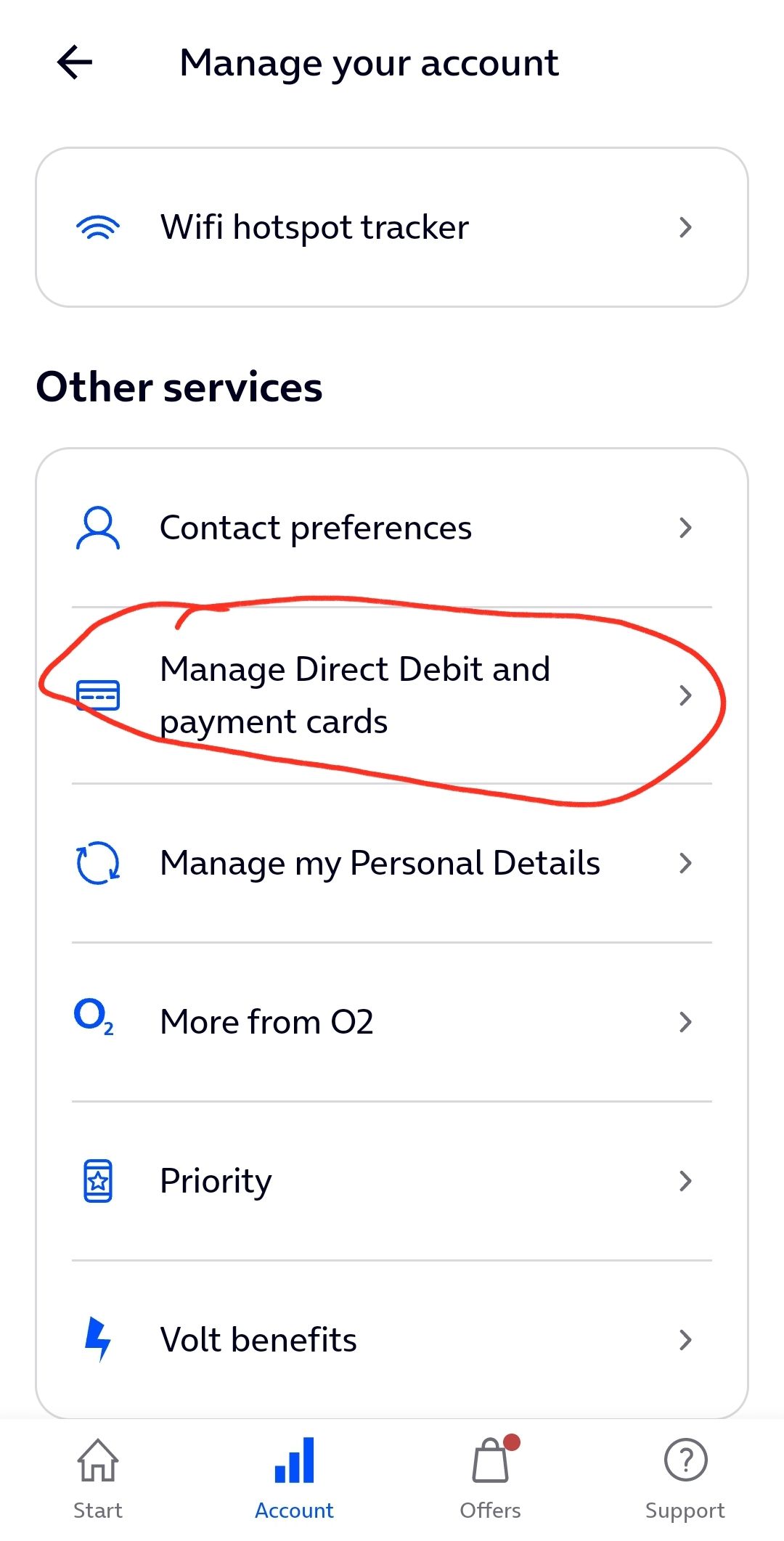Solved: How to change payment method - O2 Community